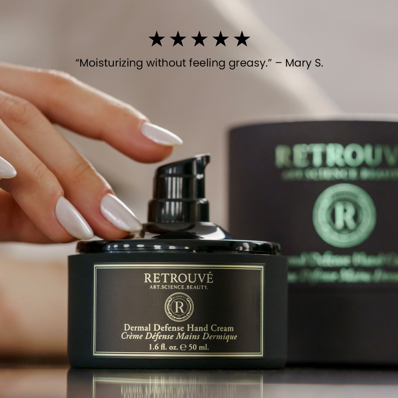 SHOP - Dermal Defense Luxury Hand Cream - Retrouvé – Retrouvé Skincare