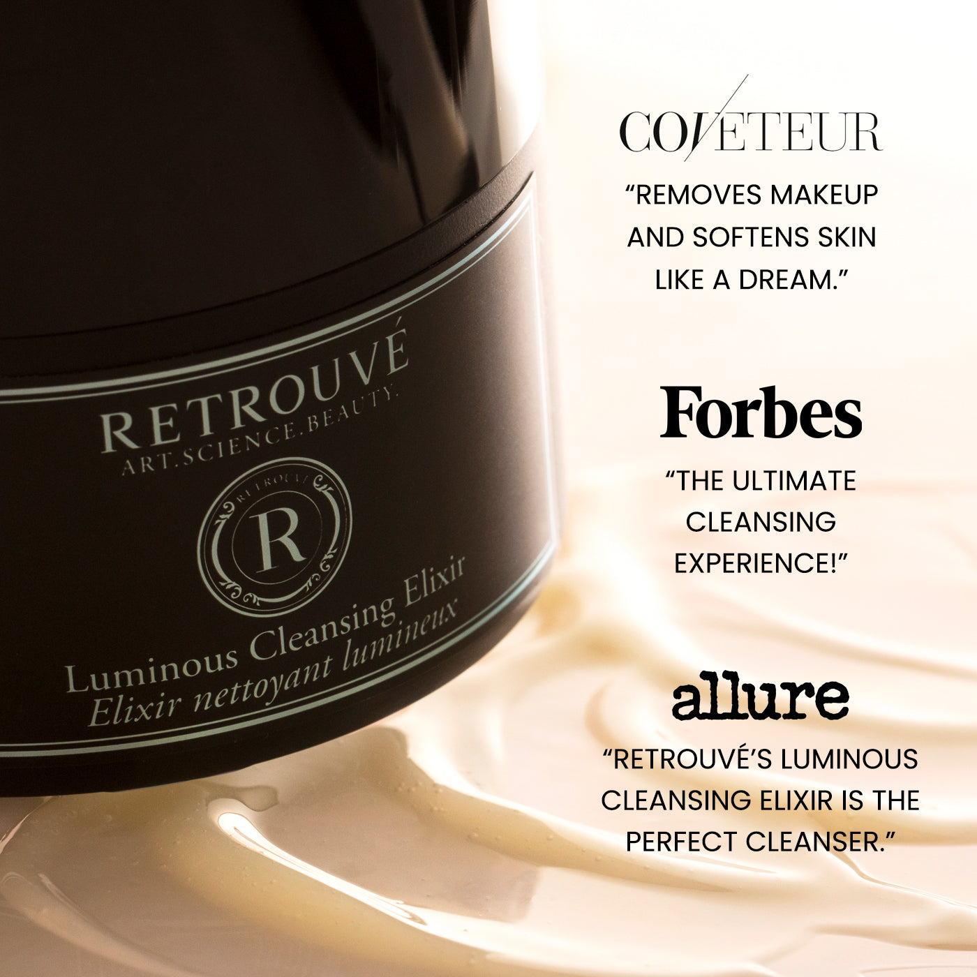 BUY - Luminous Cleansing Elixir - Retrouvé – Retrouvé Skincare